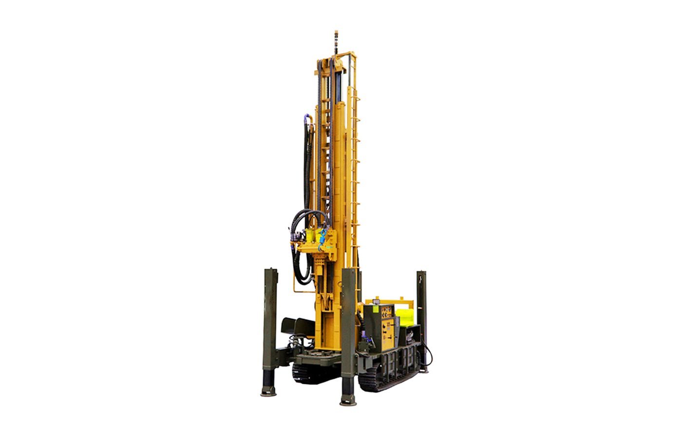 350m Drilling depth Water Well Drilling Rig - DTH Drill Rig, Water well ...